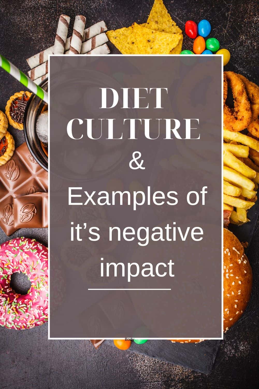 Examples of Diet Culture and the Harm and Confusion it Causes
