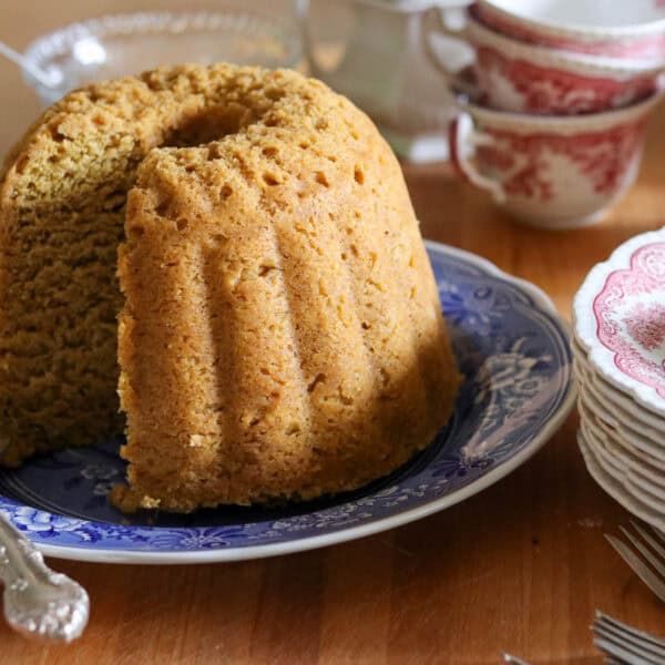 Steamed Pumpkin Pudding